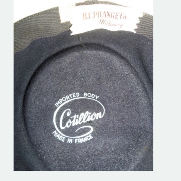 H.C. Prange France | Accessories | Vintage 95s Hc Prange Fur Felt Pill ...